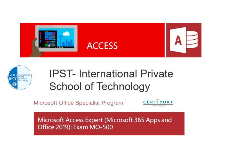 Formation Bureautique Microsoft Access Expert (Microsoft 365 Apps and ...